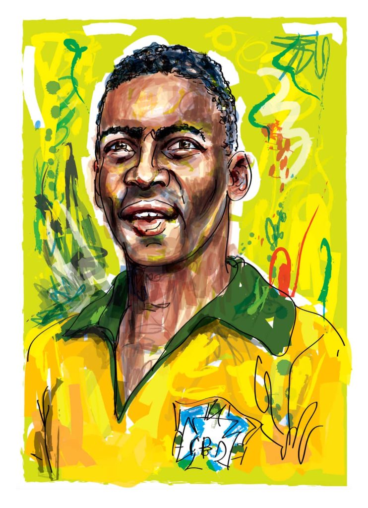 Portraits Of Pelé The King | First Touch