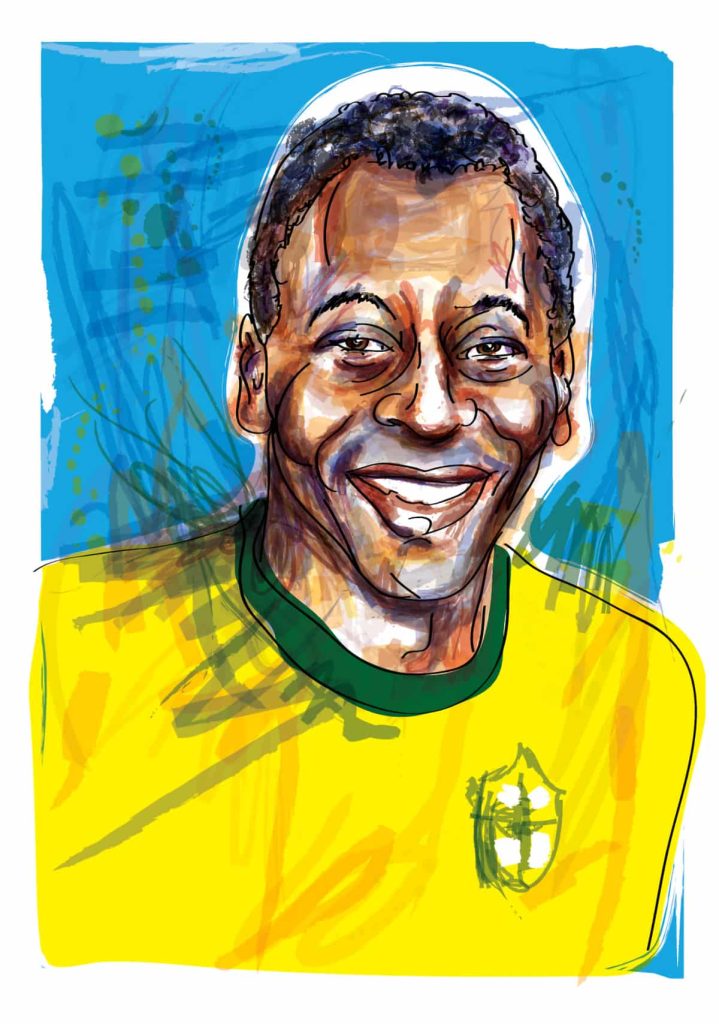 Portraits Of Pelé The King | First Touch